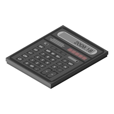 Premium Vector Calculator Icon Isometric Of Calculator Vector Icon