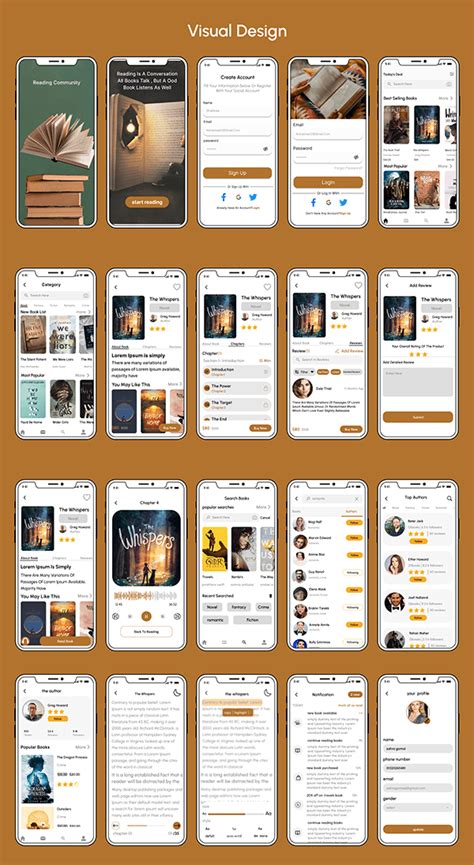 Reading Community E Book And Audio Books App Ui Alshaimaa Mohammed In 2025 Audio Books App