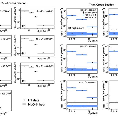 Double Differential Dijet Left And Trijet Right Cross Sections As Download Scientific