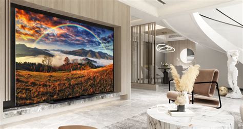 Lg Introduces 118 Inch Microled Tv For 237 000 A Bargain Compared To