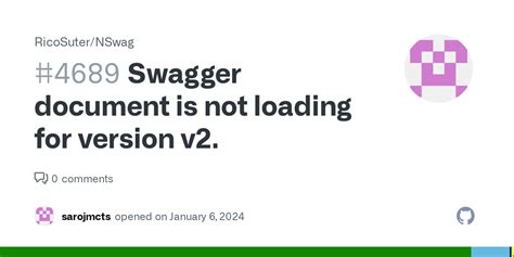 Swagger Document Is Not Loading For Version V2 Issue 4689