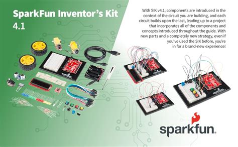 Sparkfun Inventors Kit V41 Amazonca Toys And Games