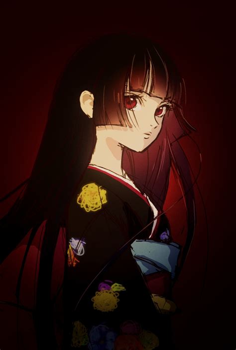 Enma Ai Jigoku Shoujo Drawn By Miromari Danbooru