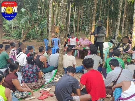 ပုလောမြို့နယ် Knu ထိန်းချုပ်နယ်မြေရှိ ကျေးရွာဒေသခံများကို Kpdfတာဝန်ရ