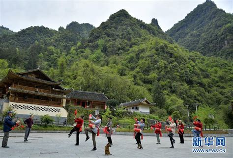 宣恩侗族 恩施宣恩 大山谷图库