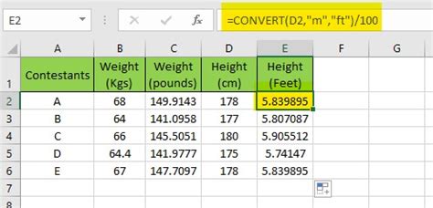 Convert Function In MS Excel Advance Excel Course In Delhi