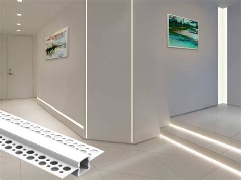Drywall LED Diffuser Channels Innovating Lighting Design And Integration