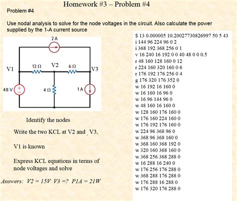 Solved Homework Problem Problem Use Nodal Analysis Chegg