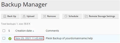 How To Download A Plesk Backup Conetix