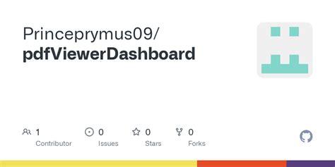Github Princeprymus Pdfviewerdashboard