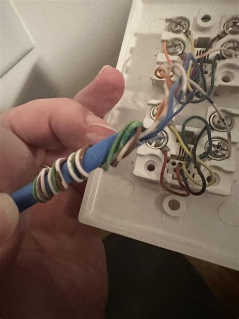 Is This Cat5 Cable Can I Convert It To Ethernet Currently Voice Phone Jacks I Dont See