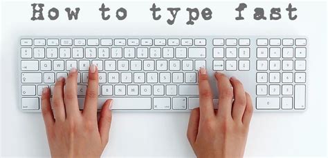 HOW TO TYPE FAST Learn To Type How To Memorize Things Type