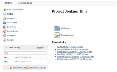 Jenkins Email Notification Configure Gmail Smtp Server In Jenkins