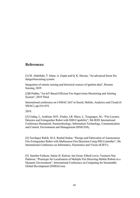 Automated Fire Extinguisher Robot Pdf