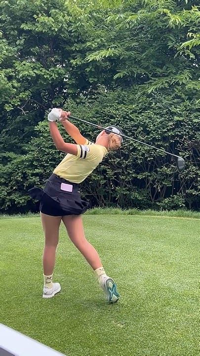 [직캠] Klpga 문정민 프로 드라이버샷 2024 수협오픈 Golfswing Klpga 골프스윙 Youtube