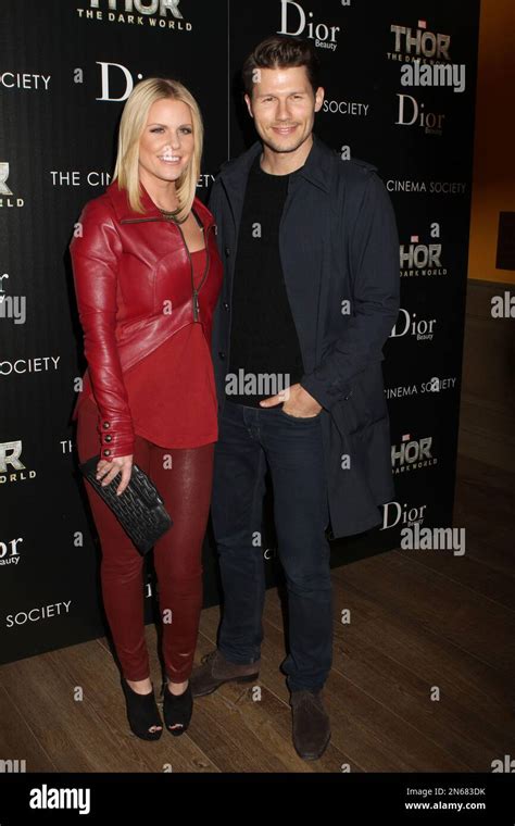 Carrie Keagan And Jason Dundas Attend The Screening Of Thor The Dark