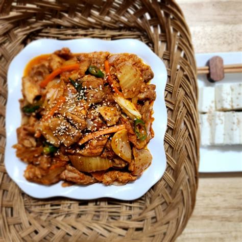 백종원 김치제육볶음 만들기 레시피 양념장 돼지고기 두루치기 요리 네이버 블로그