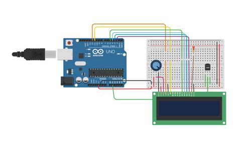 Circuit Design Temp Tinkercad