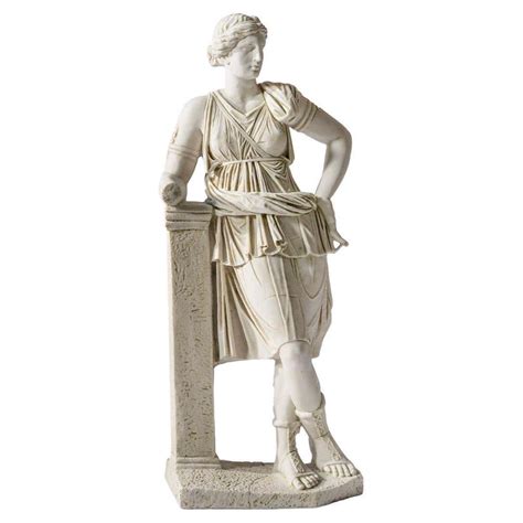 Statue Of Artemis Mytilene 43 Roman 4th Bc Museum Replica Cultured