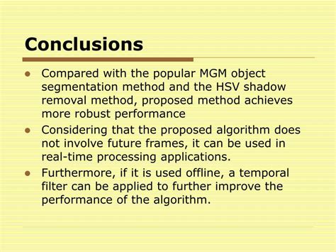 Ppt Robust Object Segmentation Using Adaptive Thresholding Powerpoint
