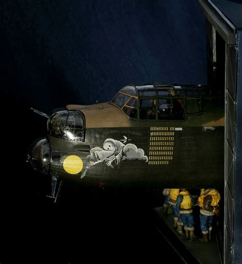Border Models 1 32 Lancaster Nose Ready For Inspection Large Scale Planes