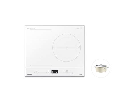Bespoke 인덕션 빌트인 플렉스존 쿡팟 전용용기 글램 화이트 Nz63cb6556xwe Samsung 대한민국