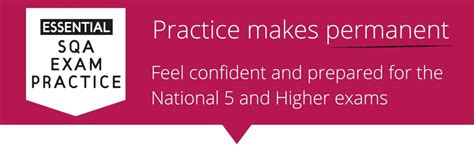 essential sqa exam practice national 5 computing science questions and