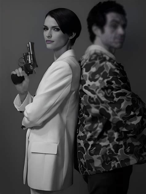 The Collective Movie Event Ruby Rose White Suit