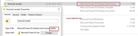 Difference Between Pbix Pbit And Pbids File Format In Power Bi Sql Bi Tutorials