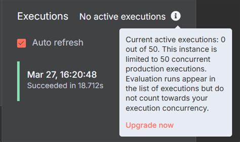 Simultaneous Executions What Happens When The Plan Limit Is Reached Questions N8n Community