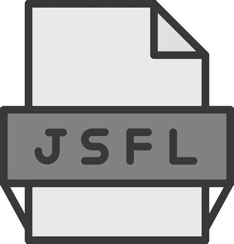 Jsfl File Format Icon 16903259 Vector Art At Vecteezy