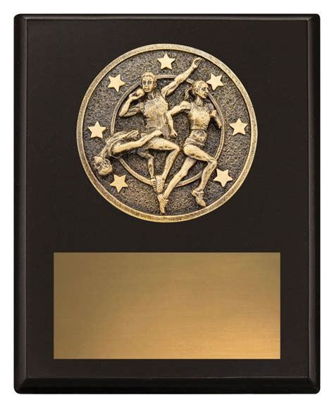 Sp659a Challenge Plaque Track And Field 150mm Trophy Shop