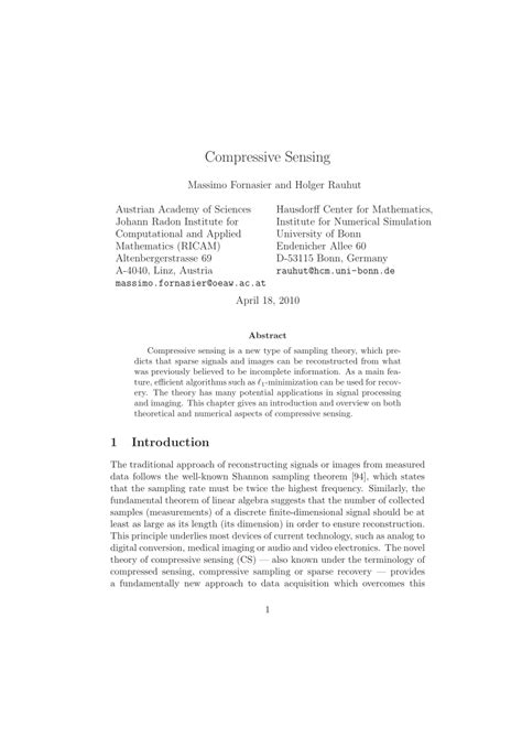 pdf compressive sensing