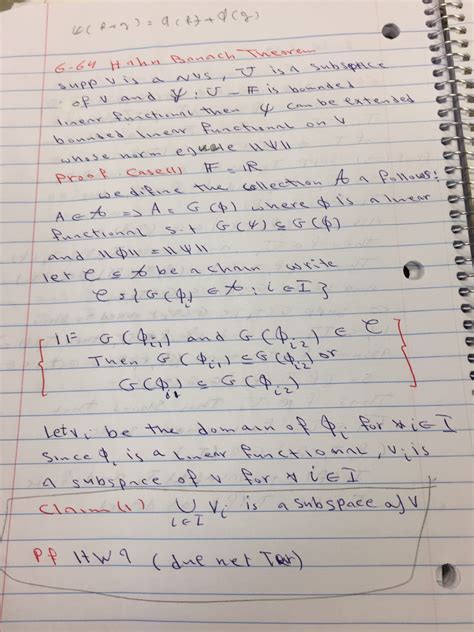 This Is Hahn Banach Theorem You Will See There Are 2