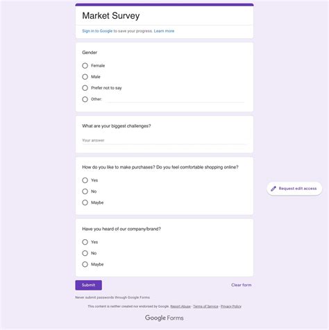 How To Use Google Forms For Market Research And Customer Profiling Extended Forms