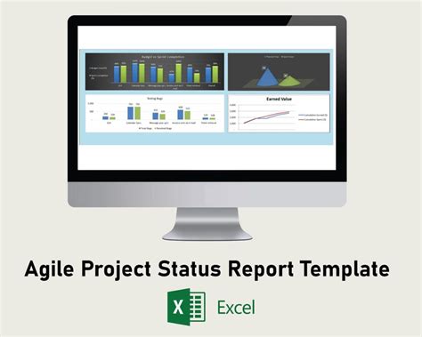 Agile Project Status Report Template Project Status Report Report Dashboard Report Template