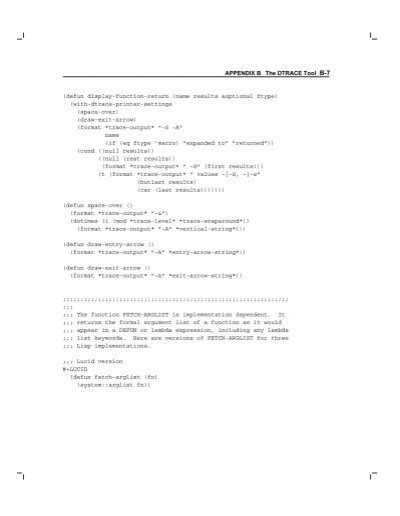 B 6 Common Lisp A