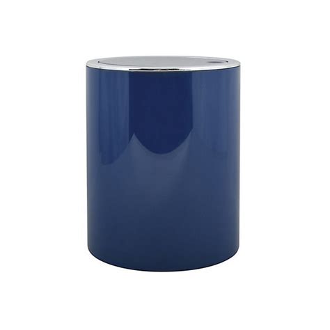 Poubelle à Bascule Kamaka 6l Bleu Marine Msv