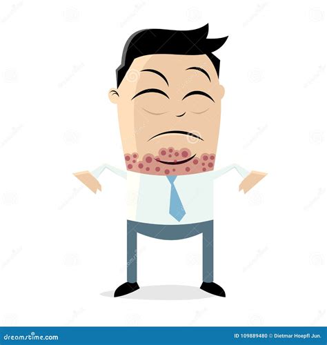 Allergic Reaction Clipart Stock Vector Illustration Of Clip 109889480