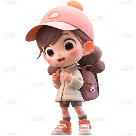 通用 D可爱卡通小女孩儿童人物贴纸
