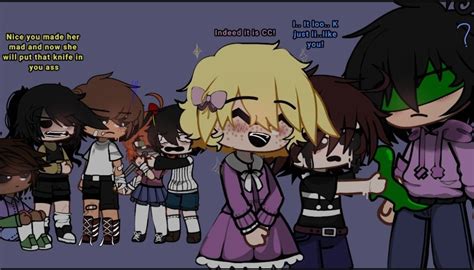 Pin By Whitney Ice On Afton Gacha Life Fnaf Memes Comic Art Girls