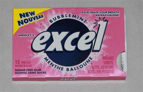 Excel Bubblemint Gum Piece CTC Health