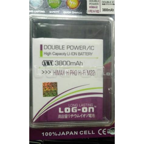 Jual Baterai Batrai Himax H Pro Hi Fi M I Double Power Shopee Indonesia
