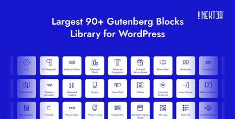 Largest 90 Gutenberg Blocks Library For Wordpress Nexter Wp