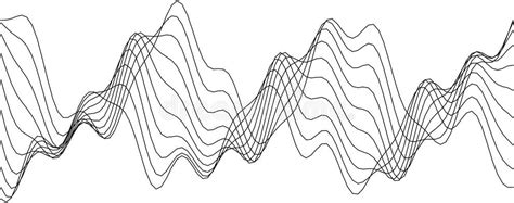 Abstract Wave Pattern Design For Creative Projects And Backgrounds Stock Illustration