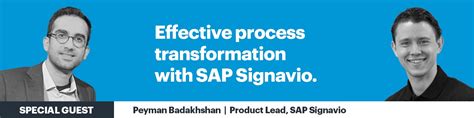 Effective Process Transformation With Sap Signavio