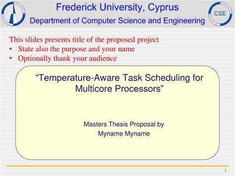 PPT Efficient Task Scheduling For Multicore Processors Addressing The Temperature Wall