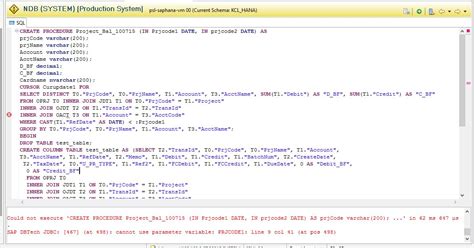 Sap Hana Cursor Stored Procedure Sap Community