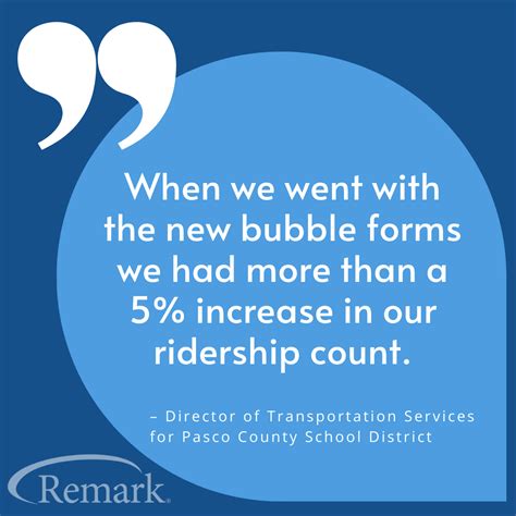 Using Remark Office Omr To Monitor School Bus Ridership · Remark Software