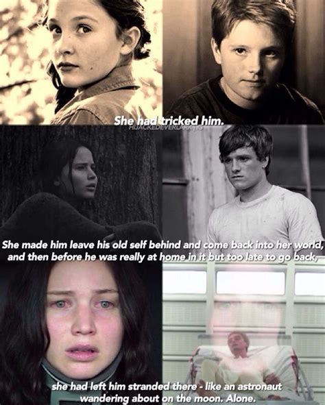 MOCKINGJAY PART On Instagram She Had Tricked Him She Had Made Him Leave His Old Self